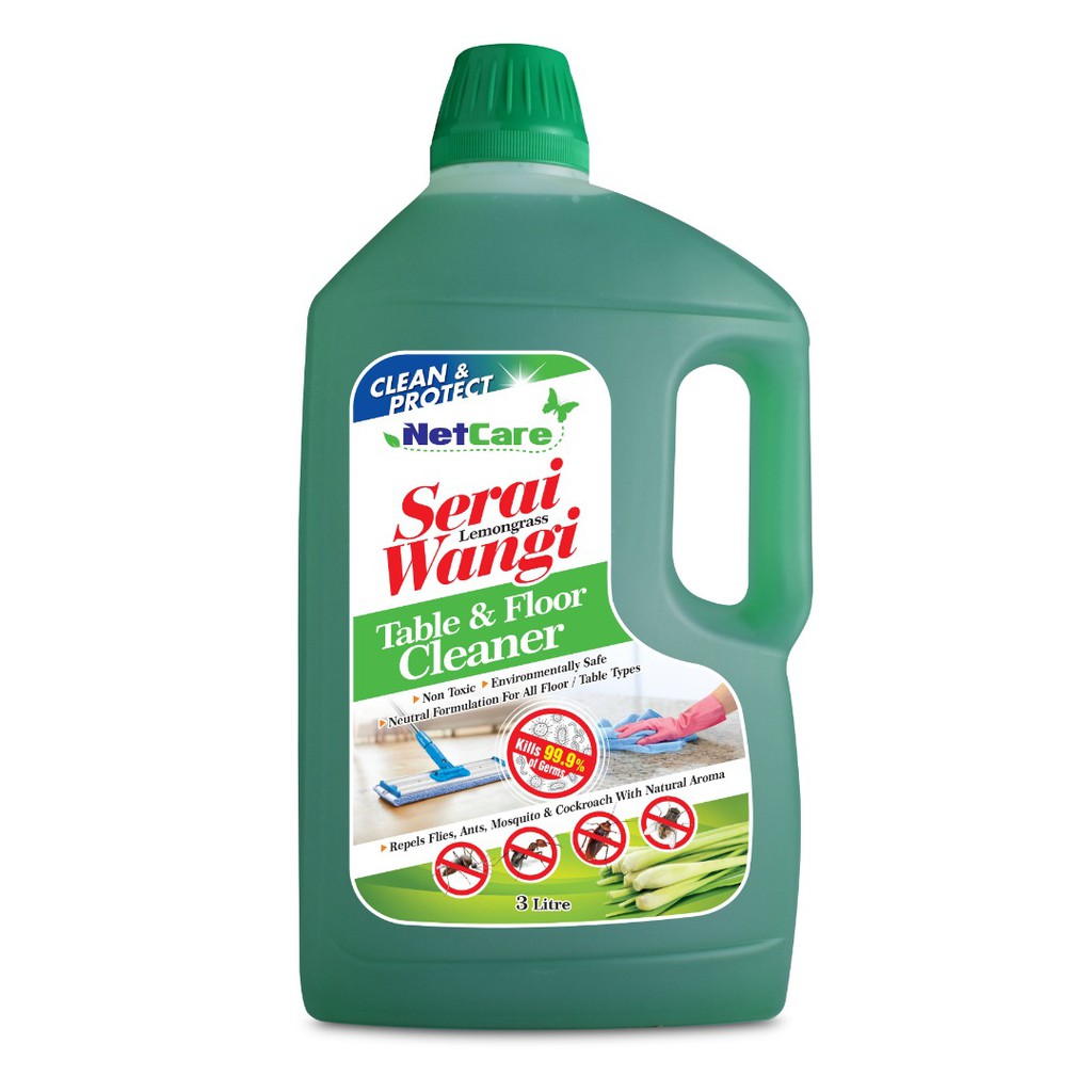 [Nozomi] Netcare Serai Wangi Antibacterial Floor & Table Cleaner (3L ...