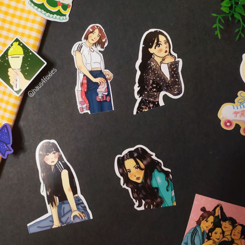 MAMAMOO themed sticker flakes sticker pack | Shopee Malaysia