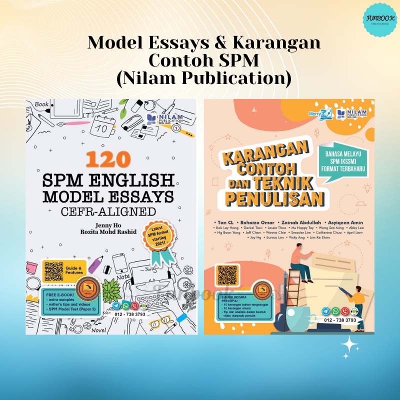 Funbook 120 Spm English Model Essays Cefr Aligned Karangan Contoh