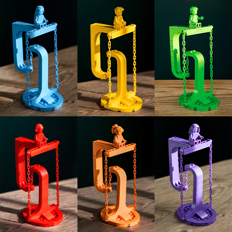 DK 7000 Ideas MOC Suspension Tension Balance Frame (Color) | Shopee ...