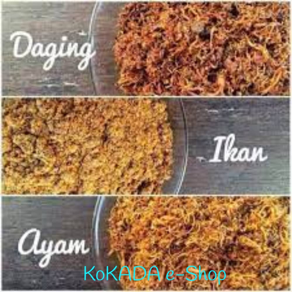 Serunding Daging Serunding Ayam Serunding Ikan Fresh dari Kg Laut ...