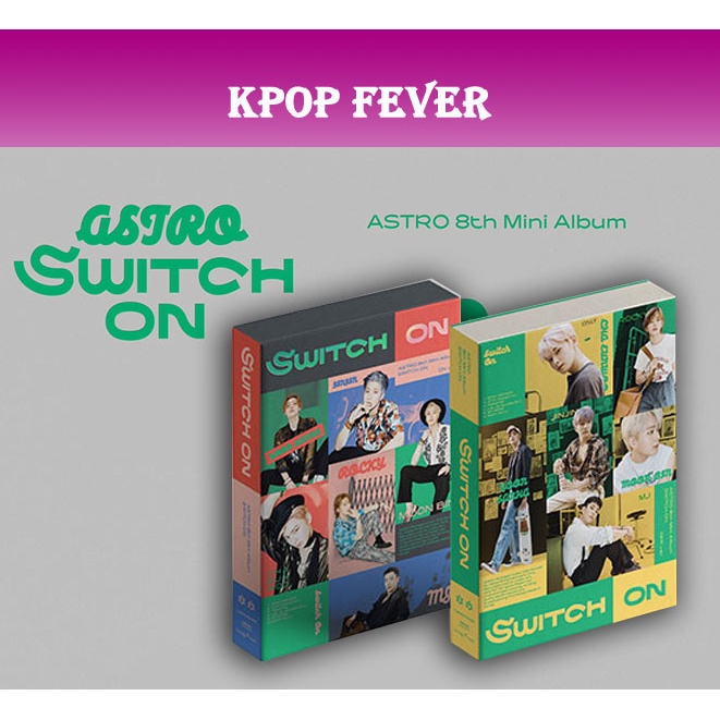 ASTRO - SWITCH ON 8th MINI ALBUM CD PHOTOBOOK PHOTOCARD SEALED | Shopee ...