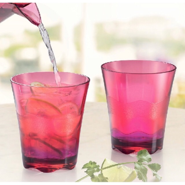 [Ready Stock] Tupperware Sheerly Elegant Tumbler 290ml (1) Plastic Cup Mug CNY collection ...