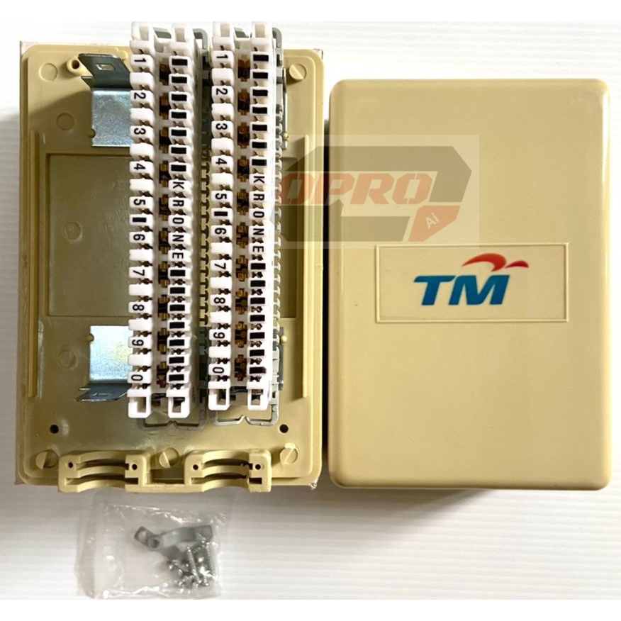 [Test-Passed] 10-30 Pairs TM Telephone Distribution Box / DB Box / PVC ...