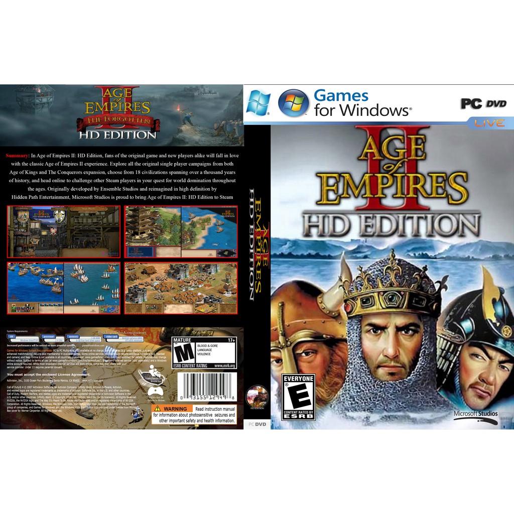 Age of Empires II HD Edition PC GAME [Offline INSTALLATION] | Shopee Malaysia