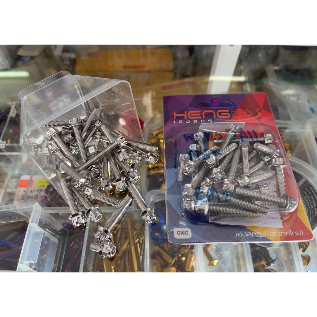 🔥🇹🇭SCREW ENJIN WAVE 125R / 125 /125X STAINLESS BUNGA STAR🔥🇹🇭 SKRU ...
