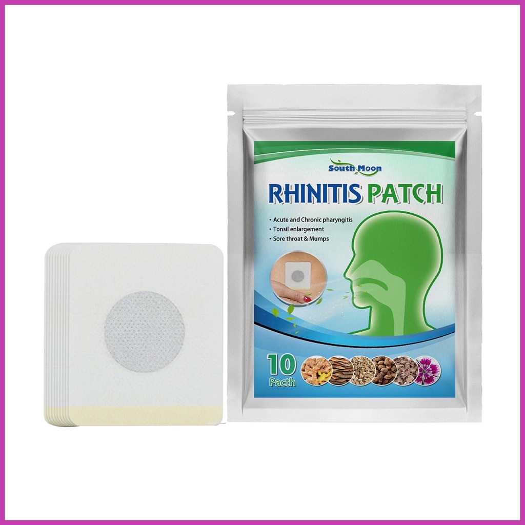 10Pcs Bronchitis Treat Patch Cold Stop Coughing Stickers Sore Throat ...