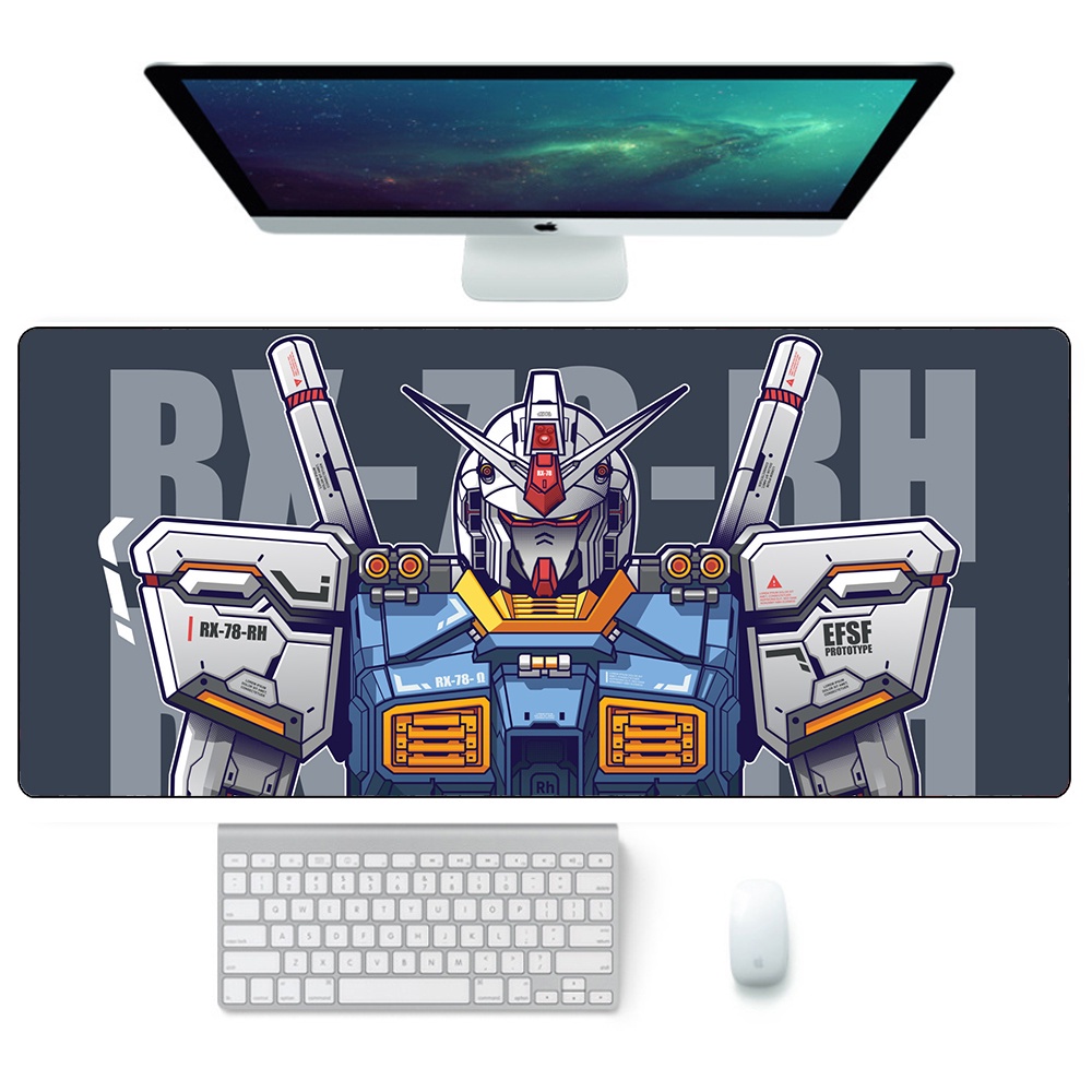 mobile suit gundam Mouse Pad Plus Size Mouse Pad Gaming Mouse Pad Table ...