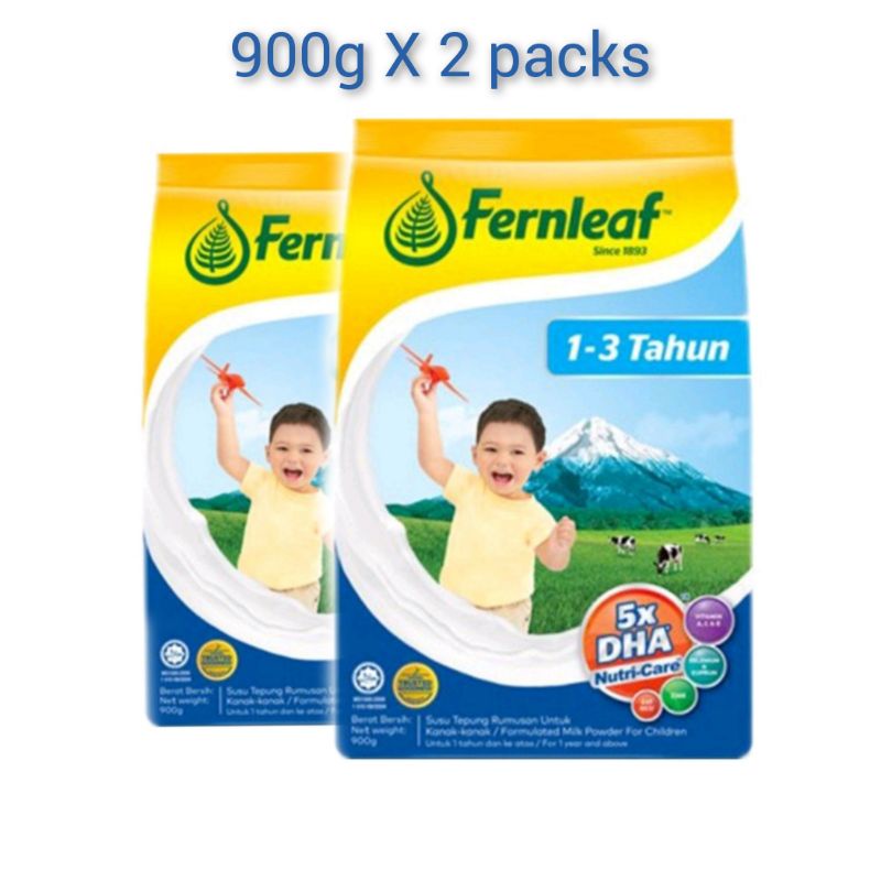 Fernleaf 1-3 Perisa Biasa/ Madu (900gx2 packs) | Shopee Malaysia