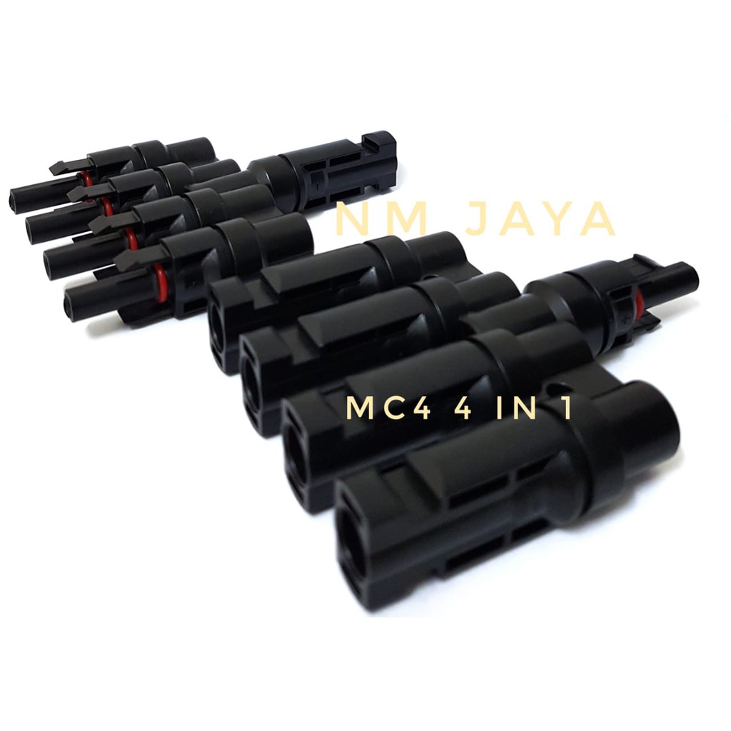 Mc4 Connector 4 IN 1 Branch 4 Connector MC4 4in1 1 to 4 splitter ...