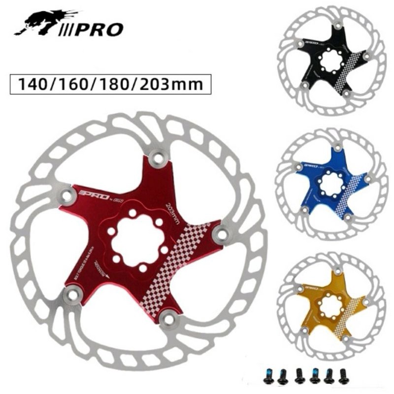 lllpro Bicycle Disc Brake Rotor Ice Tech CNC 6 Bolts | Shopee Malaysia