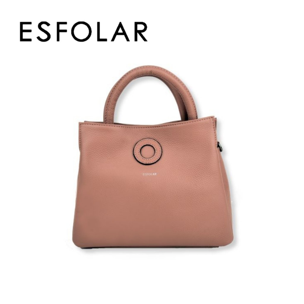 ESFOLAR Women's Handbag Genuine Leather EA-200001 | Shopee Malaysia