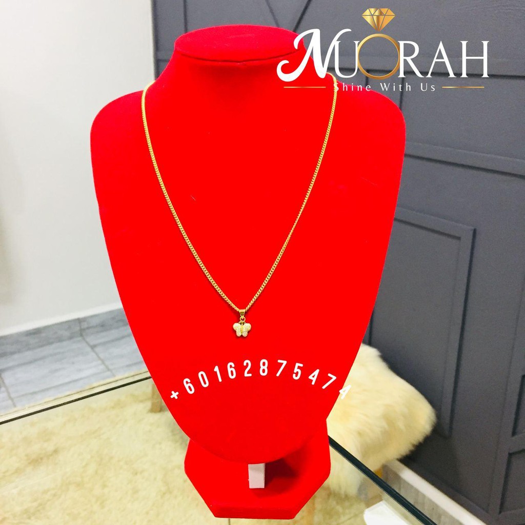 COP 916 ⚡RANTAI LEHER LIPAN | PANJANG 50CM🌸 Emas Korea | Terbaru ...