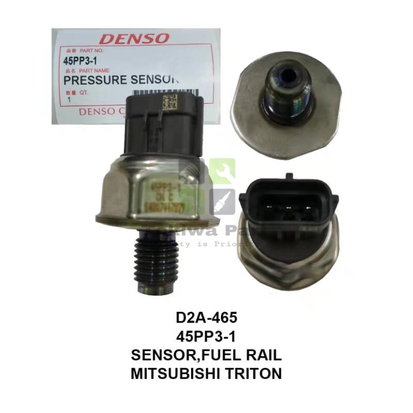 45PP3-1 Fuel Rail Sensor Mitsubishi Triton Fuel Injection High Pressure ...