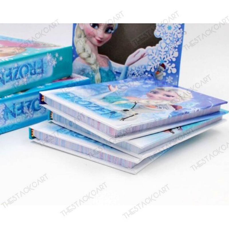 Frozen Elsa Diary Note Book for Kids Children Cartoon Notebooks School ...