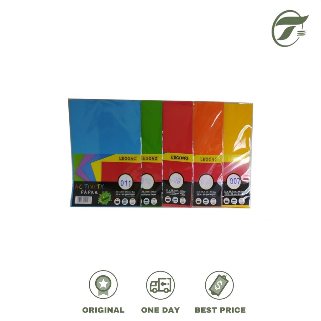 Origami Folding PAPER A4 ACTIVITY PAPER SOLID GOLD/RED/PARROT 20 LBR ...