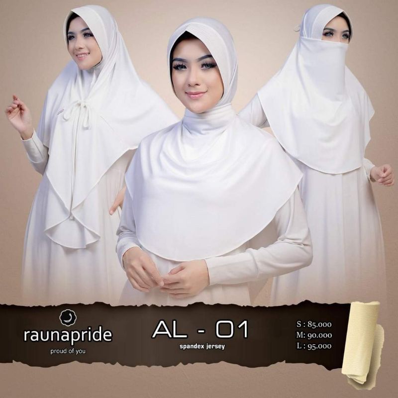 PUTIH Hijab AL01 White Hijab/Hijab 3IN1 BY | Shopee Malaysia