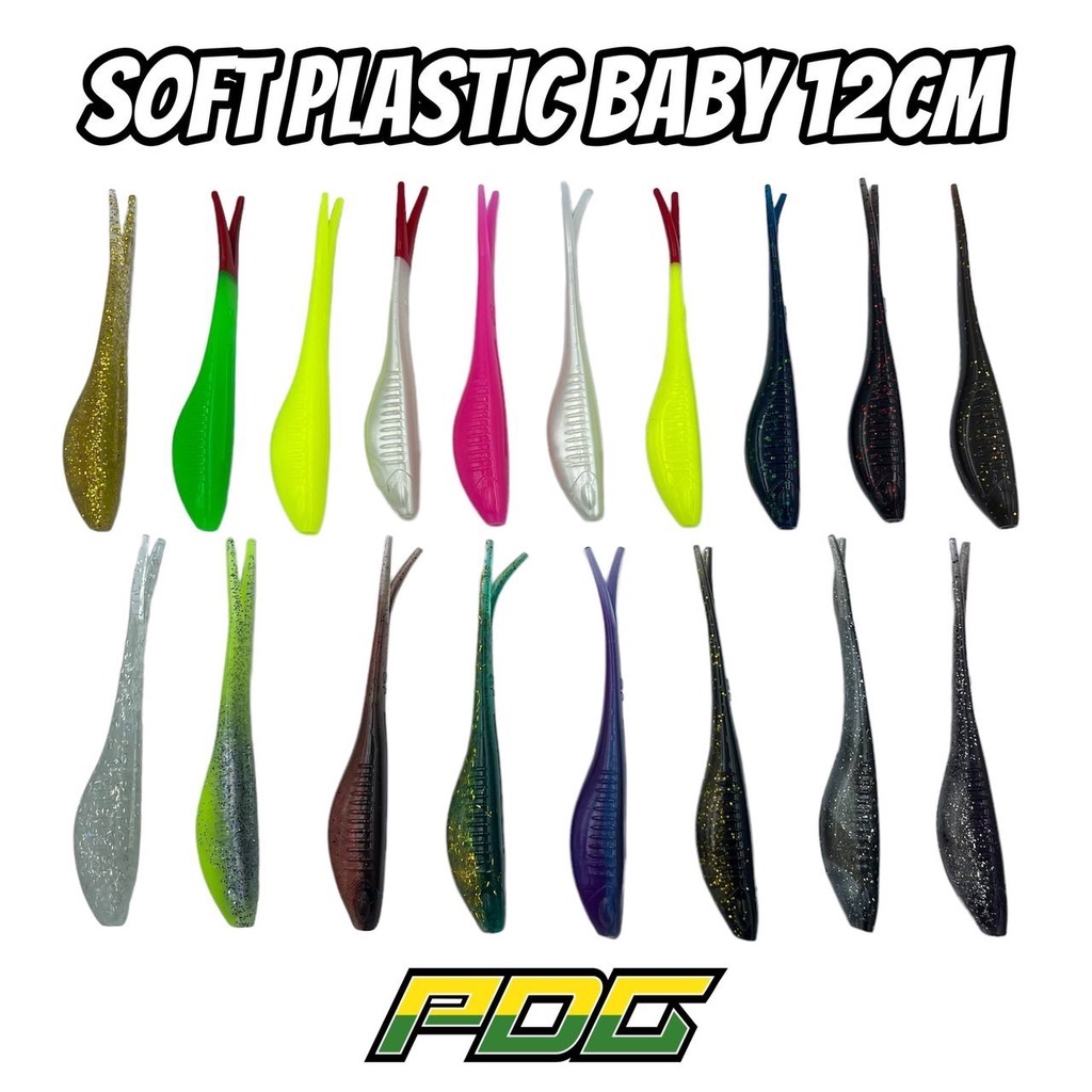 PDG Baby Soft Plastic Lure Soft Plastic Soft Lure Soft Plastic Hook ...