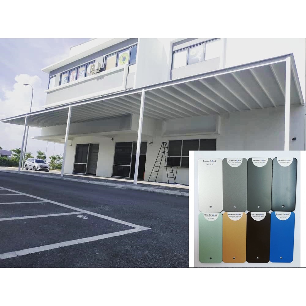 ACP AWNING ROOFING MATERIAL / ALUMINIUM COMPOSITE MATERIAL 4MM THICK ...