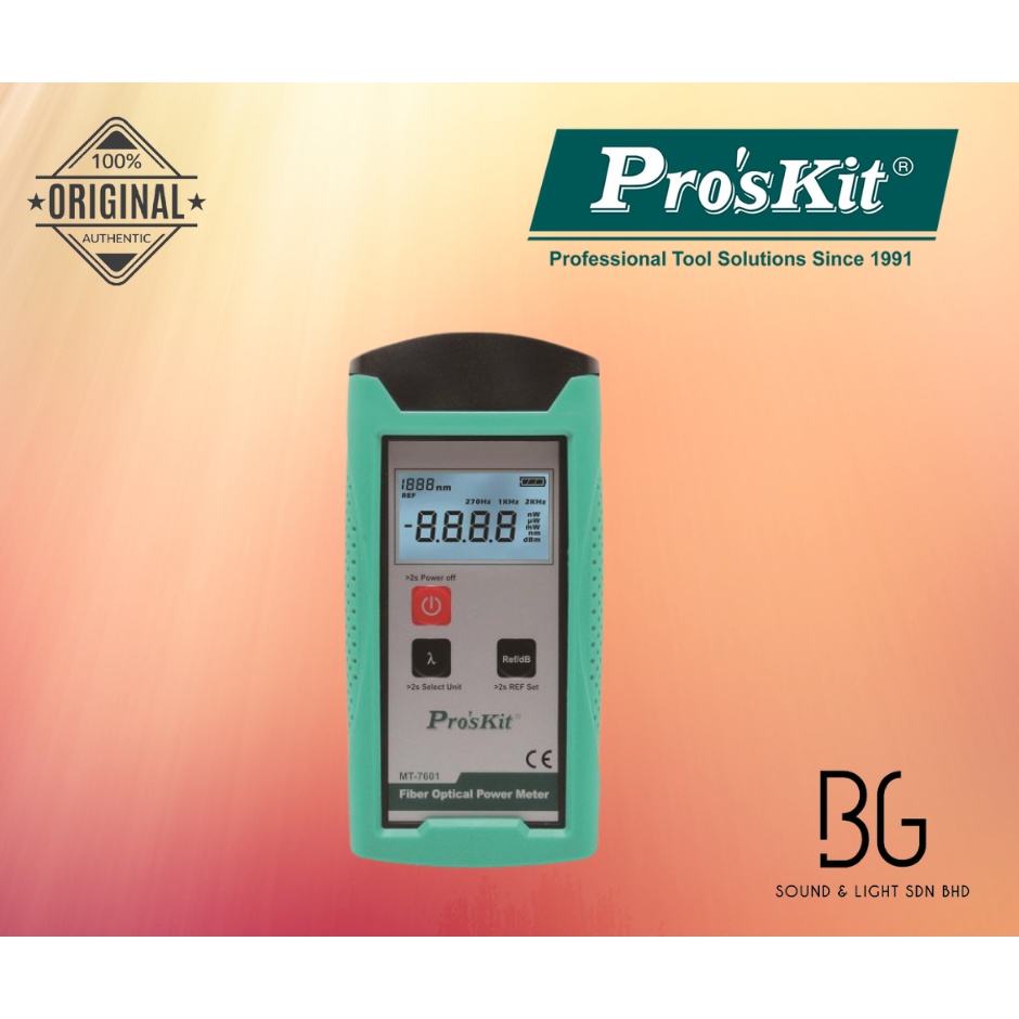 PRO'SKIT MT-7601 Fiber Optic Power Meter | Shopee Malaysia