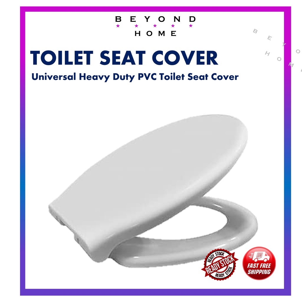 Wc Toilet Seat Cover Universal Heavy Duty PVC Toilet Seat Cover / wc ...