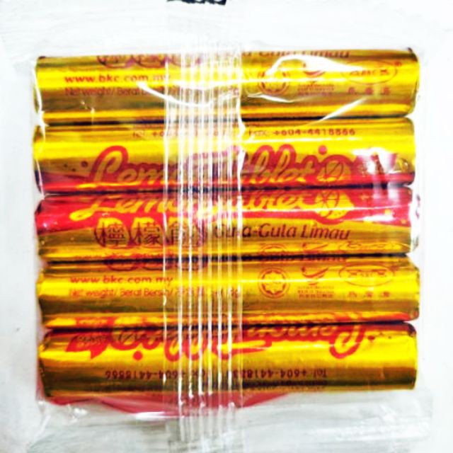 Lemon Tablet Candy (5tubes) | Shopee Malaysia