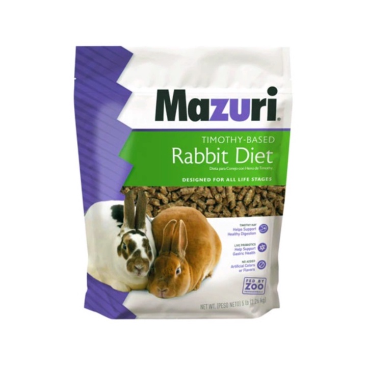 MAZURI TIMOTHY-BASED RABBIT DIET 1KG (MZR0613) | Shopee Malaysia