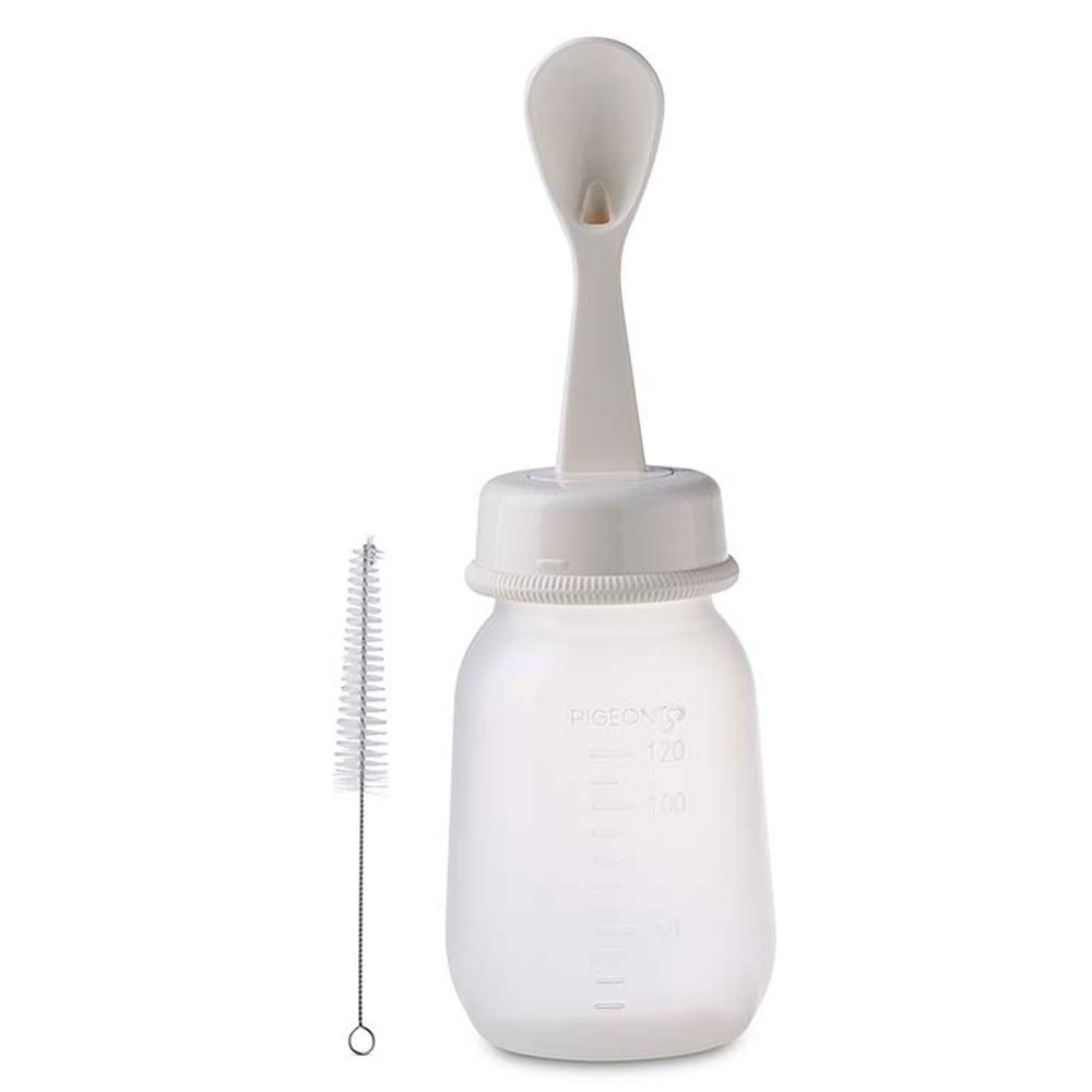 Pigeon Weaning Bottle with Spoon (120ml/240ml) | Shopee Malaysia