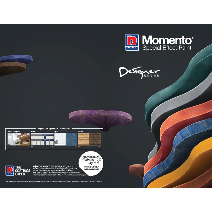 (1L) Nippon Momento Designer Series-Velvet Pearl + Easywash + Toolkit ...