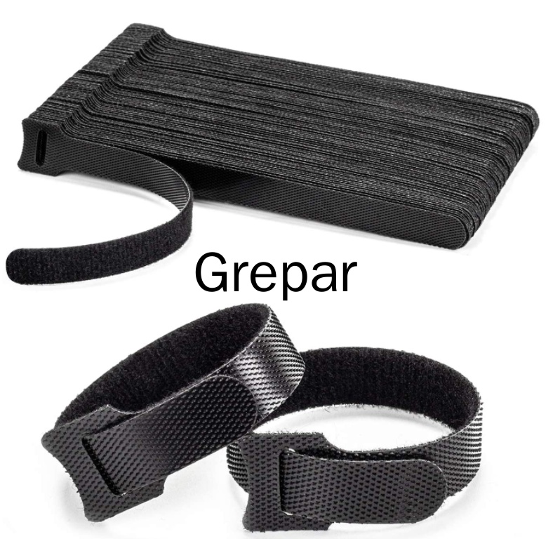 [Ready stock] [50 pcs] Universal Cable Management Band / Velcro Cable ...