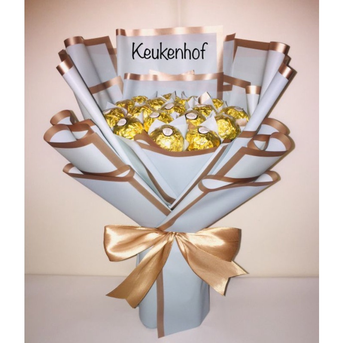Ferrero Rocher Chocolate T18 Hand Bouquet(18pcs) | Shopee Malaysia