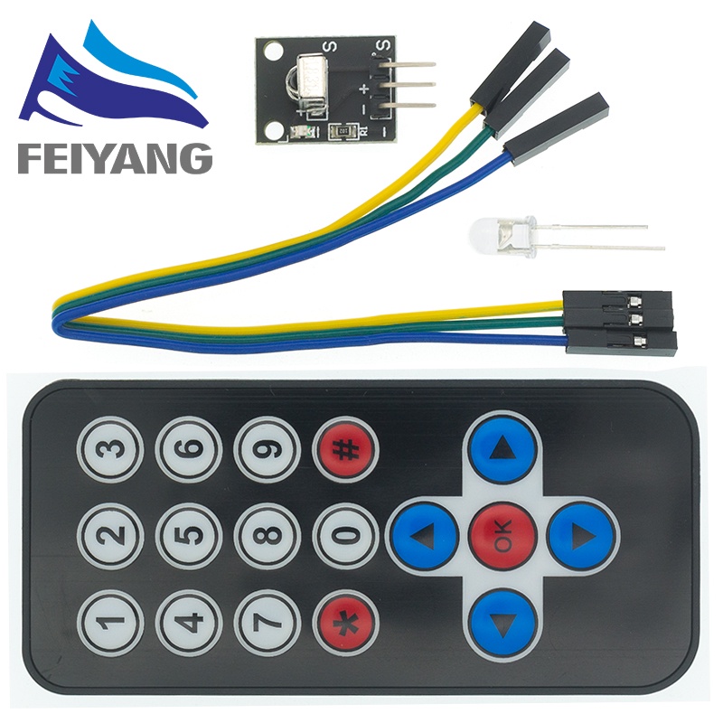 Infrared IR Wireless Remote Control Module Kits DIY Kit HX1838 For ...