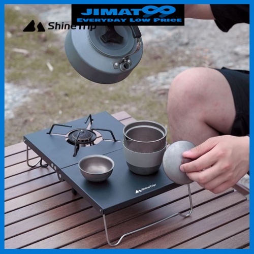Outdoor Windproof Folding Camp Stove Stand Foldable Cooking Station ...