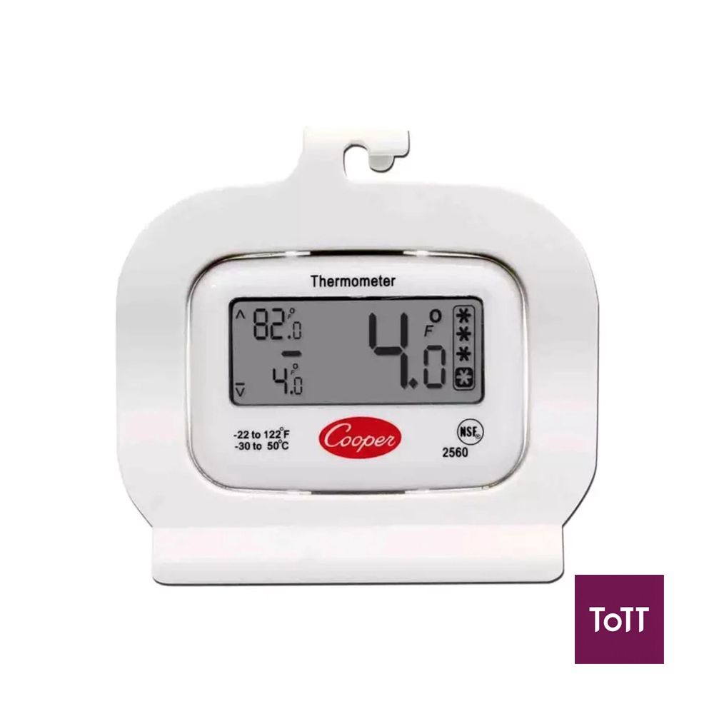 Cooper-Atkins 2560 Digital Refrigerator and Freezer Thermometer ...