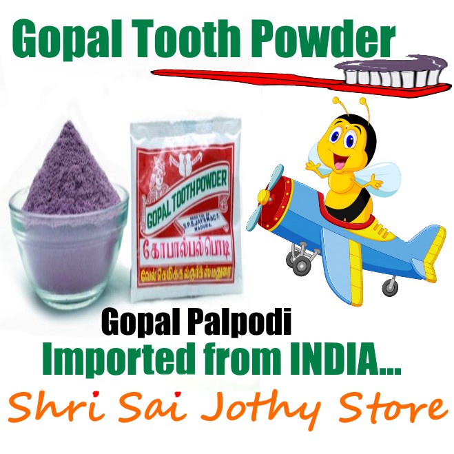 Gopal Tooth Powder or Gopal Palpodi Gobal GOBAL | Shopee Malaysia