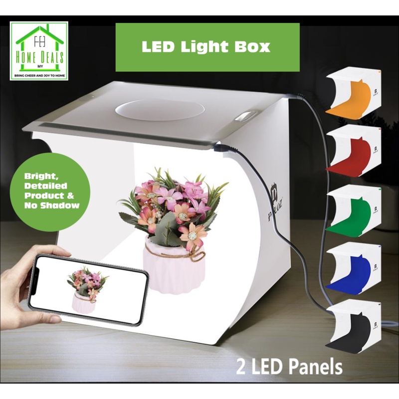 LED Photo Studio Box Mini Studio Light Box Photography LED Variety ...