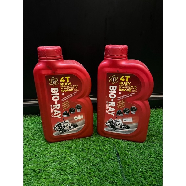 🔥🔥[OFFER]🔥🔥 BIO-RAY 4T 15W-50 SEMI SYNTHETIC MOTORCYCLE OIL 4T | Shopee ...