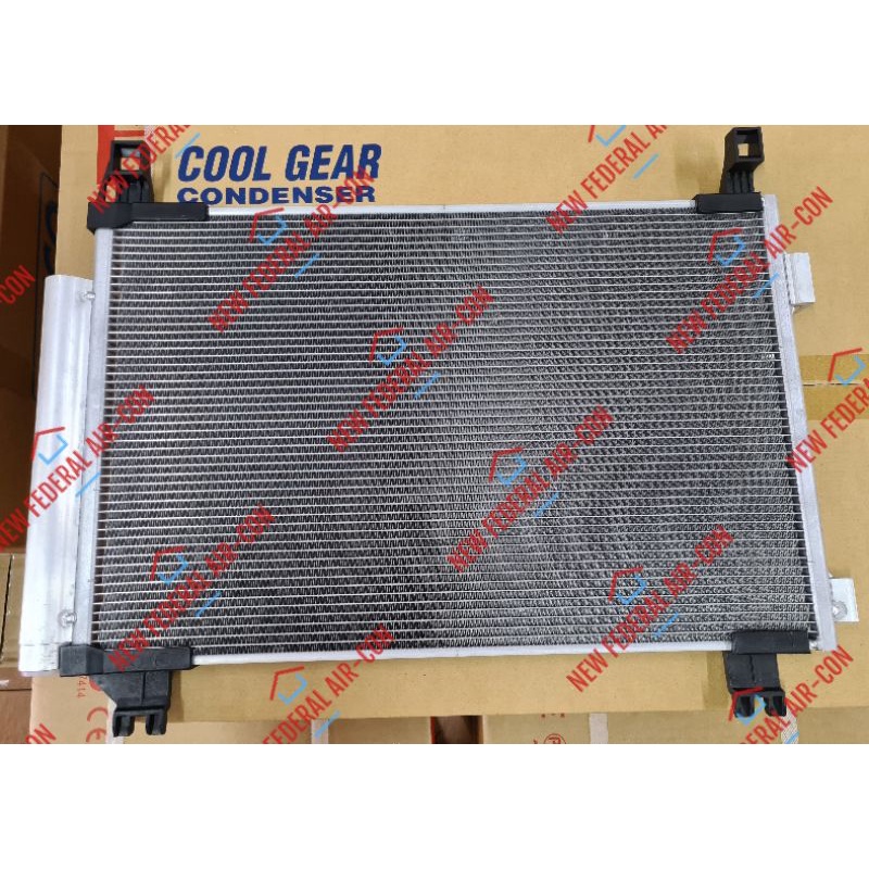 (DENSO COOL GEAR) TOYOTA VIOS 2007 NCP93, YARIS CAR AIRCOND CONDENSER ...
