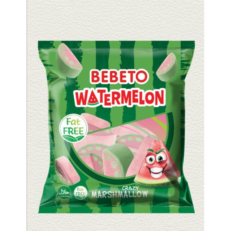Bebeto Marshmallow Watermelon 250g | Shopee Malaysia