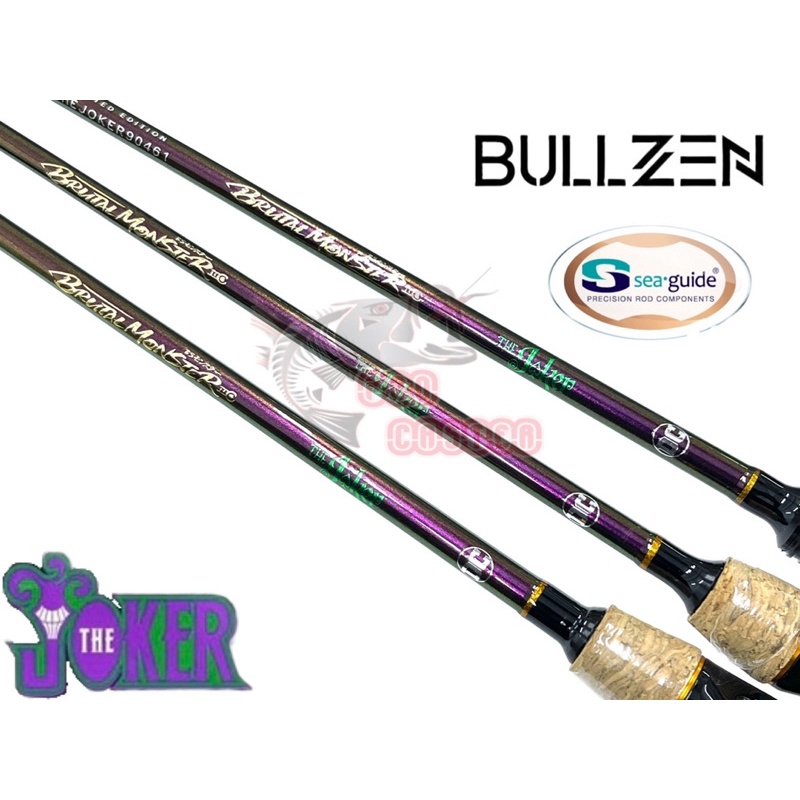 2022 NEW ARRIVAL BULLZEN THE JOKER JIGGING ROD LIMITED EDITION SPINNING ...
