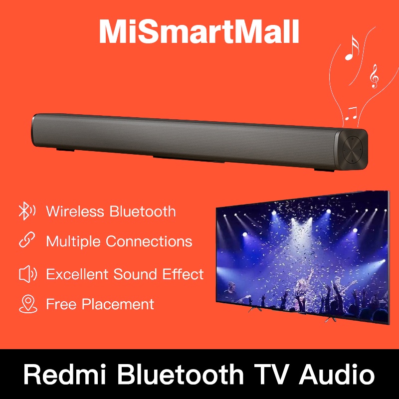 Redmi TV Speaker HD Soundbar Quality 30W Bluetooth 5.0 Smart TV Sound ...