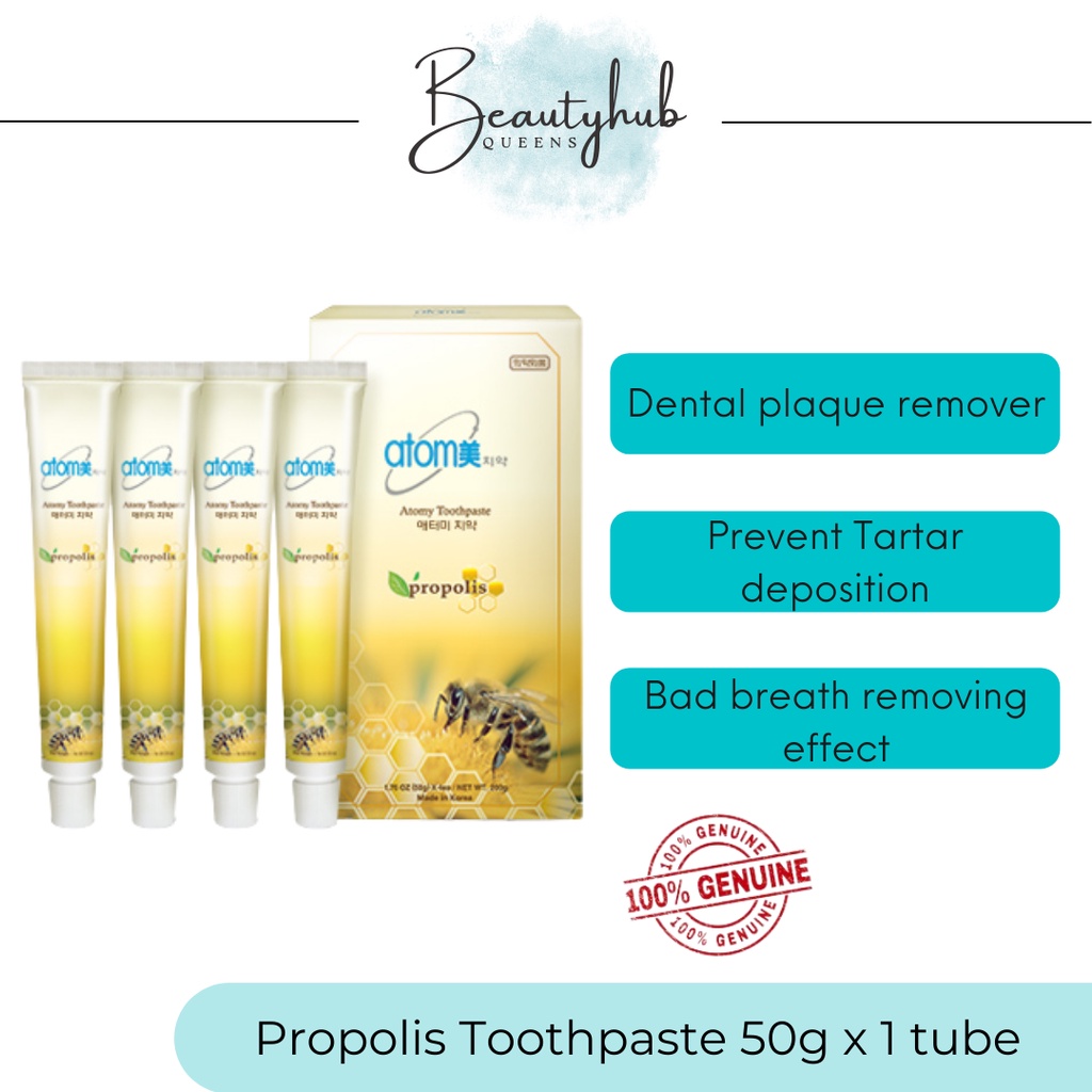 ATOMY PROPOLIS TOOTHPASTE [A.T.O.M.Y] (50g x 1 Tube) | Shopee Malaysia