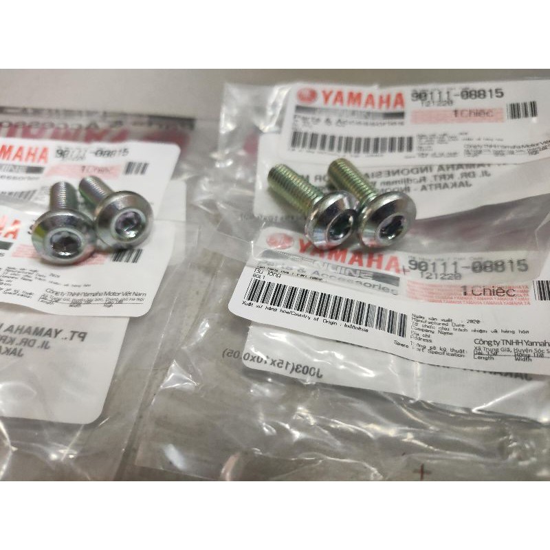 YAMAHA LC Y15 Y125 SRL Y16ZR SKRU DISC DEPAN BELAKANG ORIGINAL YAMAHA ...