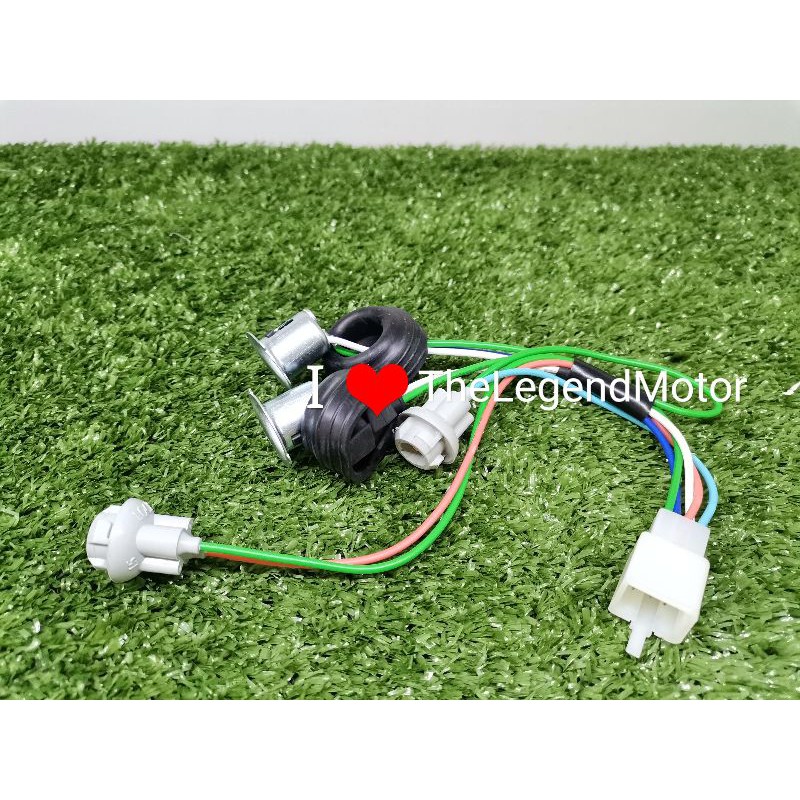 HONDA WAVE 100 WAVE 100R WAVE100 Socket HeadLamp Wiring Wire Lampu ...