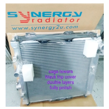 Proton Saga Iswara wira 1.3 12v 4g13/15 SYNERGY alloy radiator double ...