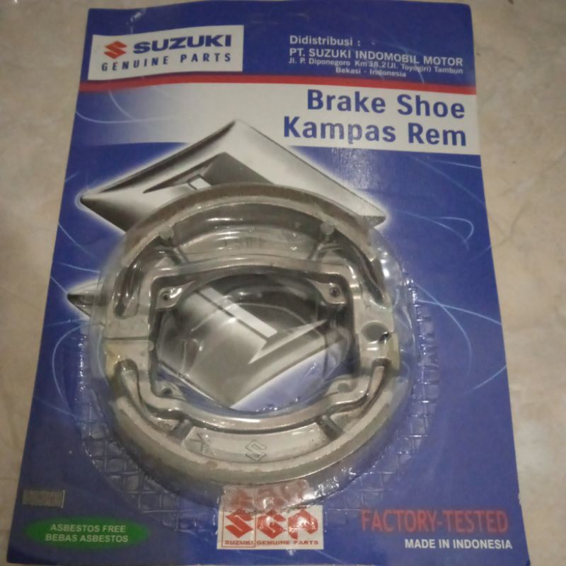 Smash 110 Shogun 125 Tornado Shogun 110 Satria 2T Drum Brake Pads ...