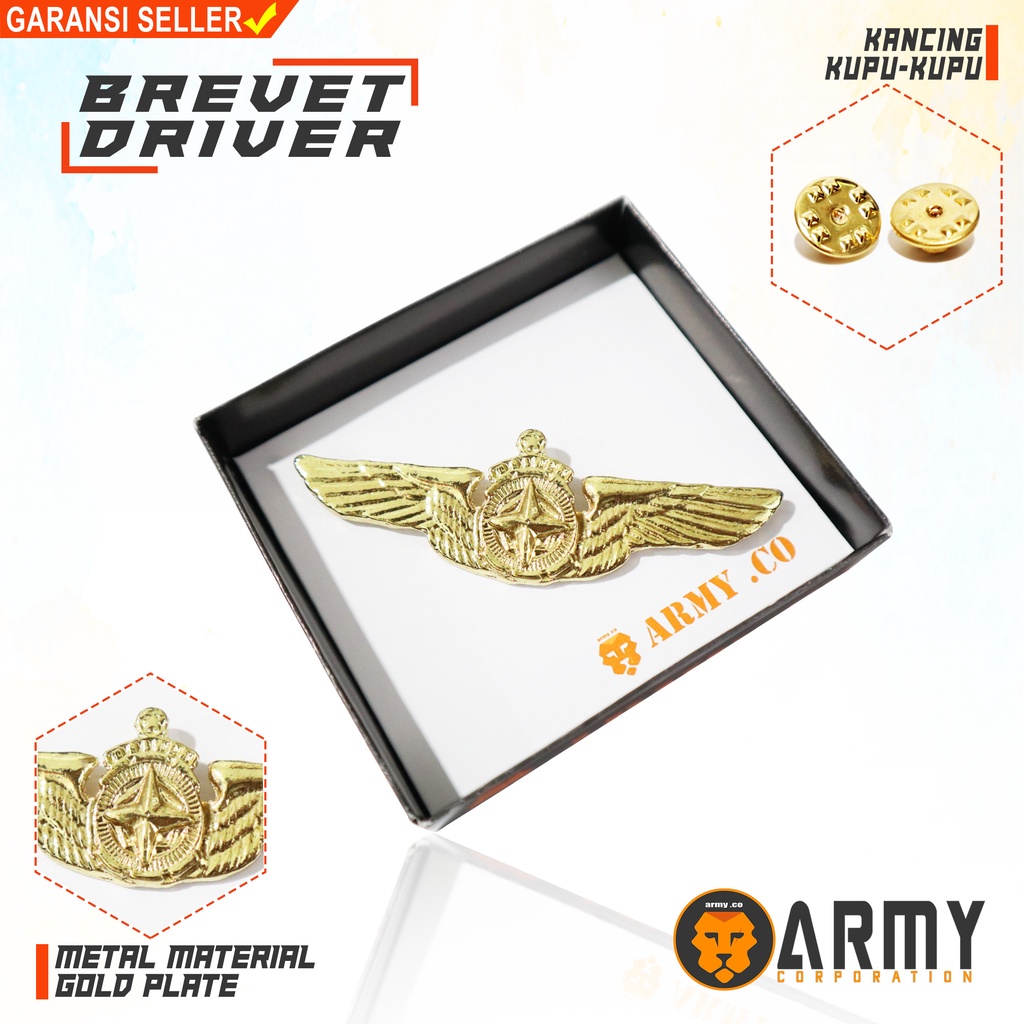 MATA Tni wing brivet driver in wind direction | Shopee Malaysia