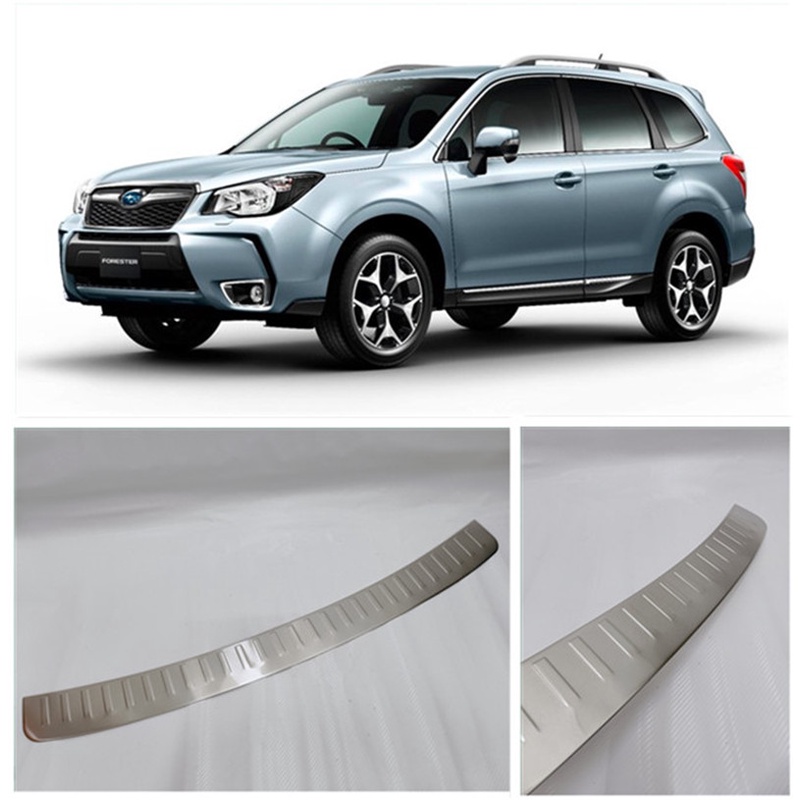 SUBARU FORESTER 2013-2015 Rear Bumper Guard Trunk Protector Stainless ...