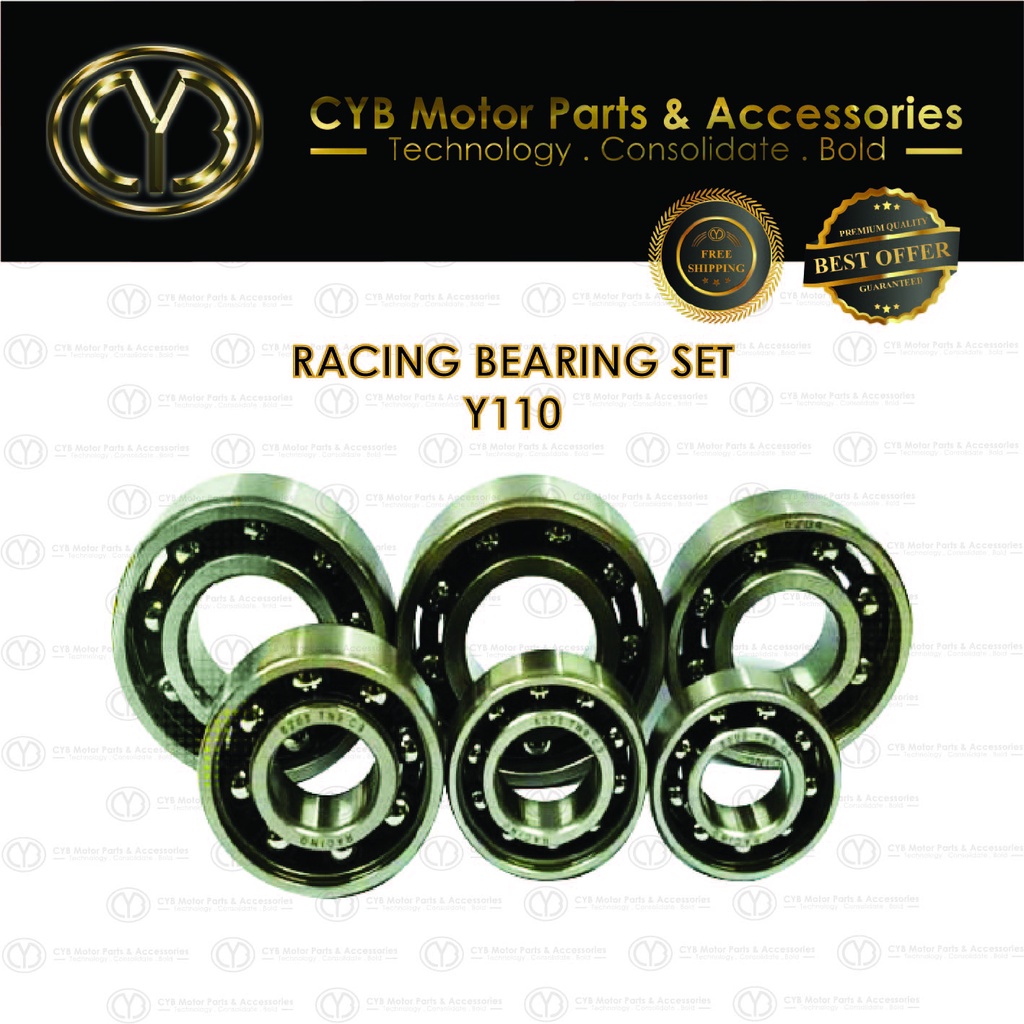 Racing Bearing Set YAMAHA Y110 Set Bearing Perlumbaan | Shopee Malaysia