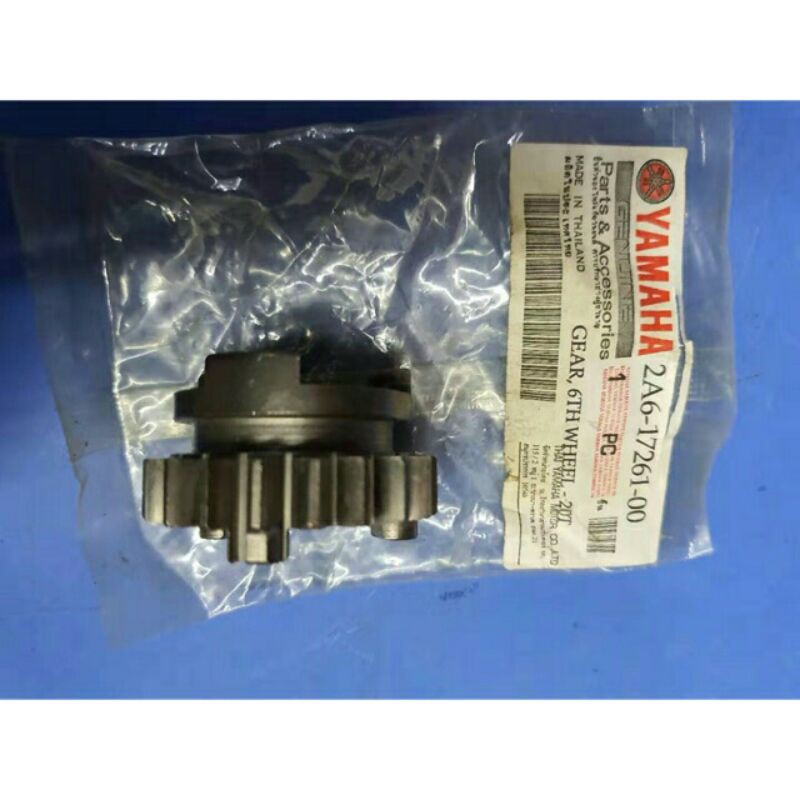 Yamaha DT125 Gear 6th Wheel Thai Ori 2A6-17261-00 | Shopee Malaysia